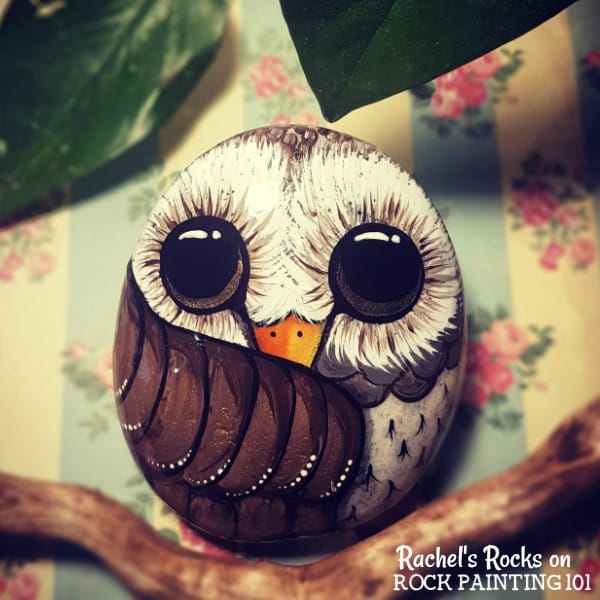 how to make beautiful resin painted rocks | Rock Painting 101