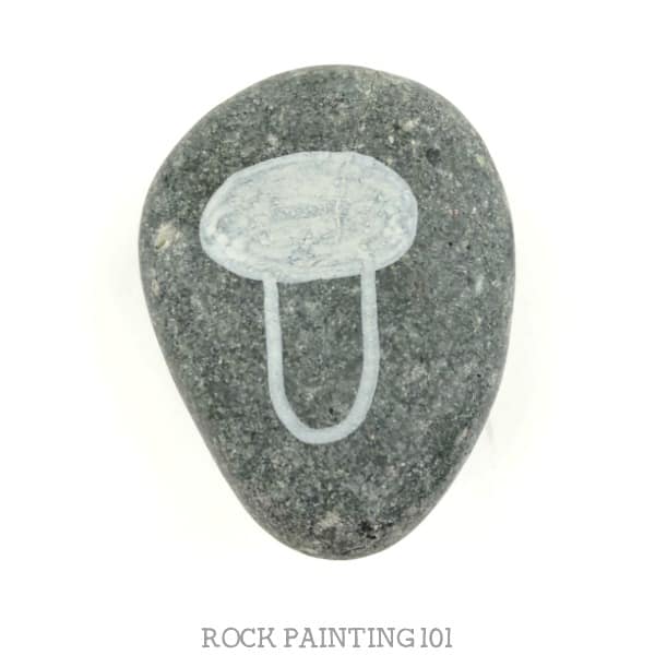 How to paint a cat to make a cute painted rock | Rock Painting 101