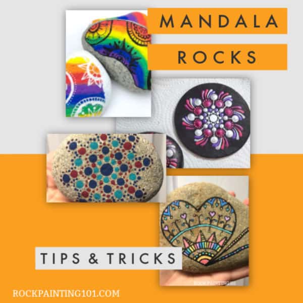 How to draw mandala rocks. Tips for all skill levels. | Rock Painting 101