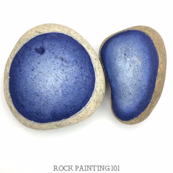 How to master blending paints on rocks | Rock Painting 101